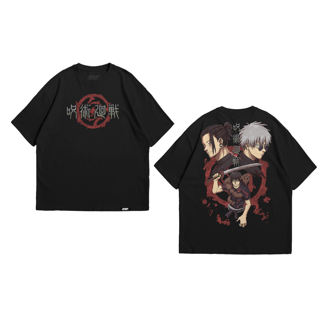 Anime Shirt - Jujutsu Kaisen - Gojo, Geto and Toji – ETQT.Worldwide